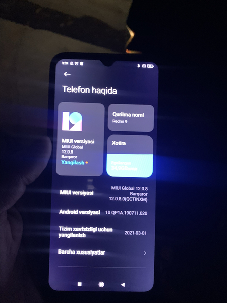 Redmi 9 c sotiladi
