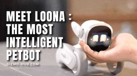 Robot loona aqillli suniy intellekt bilan taminlangan