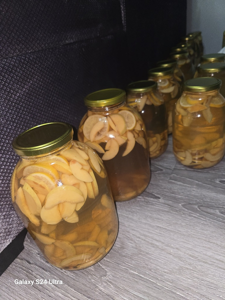 Компот Айва с Лимоном