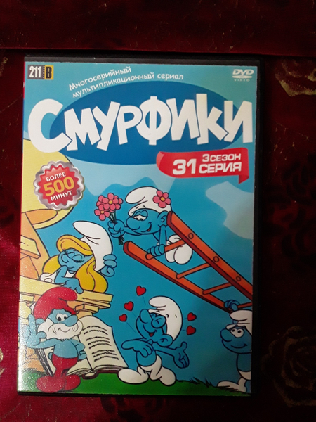 Диски DVD   мультфильмы