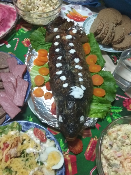 Фаршированная рыба Лучшего качества по домашний !
