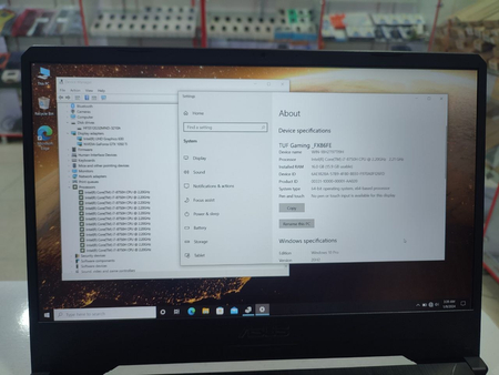 Asus tuf gaming core i7 ideal holatda grafika uchun