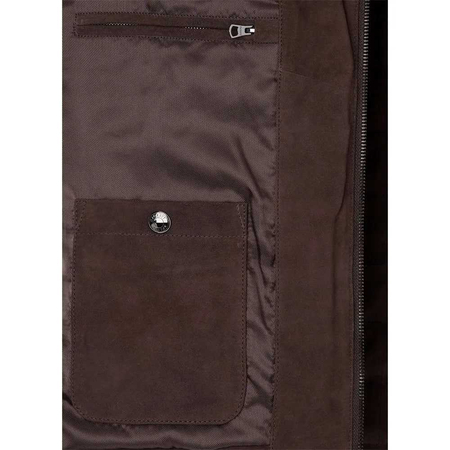 Hackett London мужская жилетка из натуральной замши