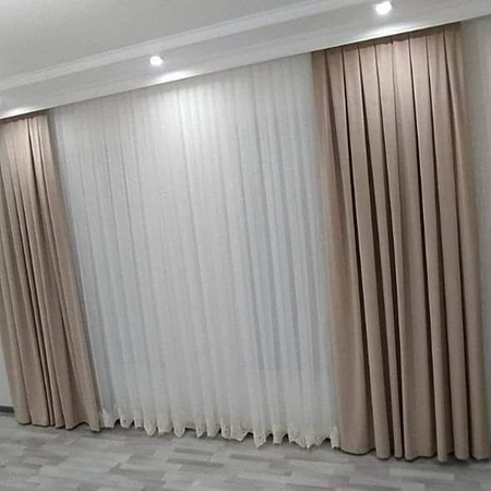 Парда тикамиз, карниз установка киламиз.