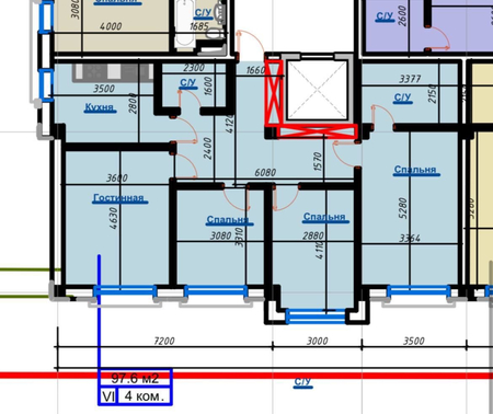 Карасу 2 жк Fazo , 3/6/9 , коробка , 68м2 , 68 000 у.е