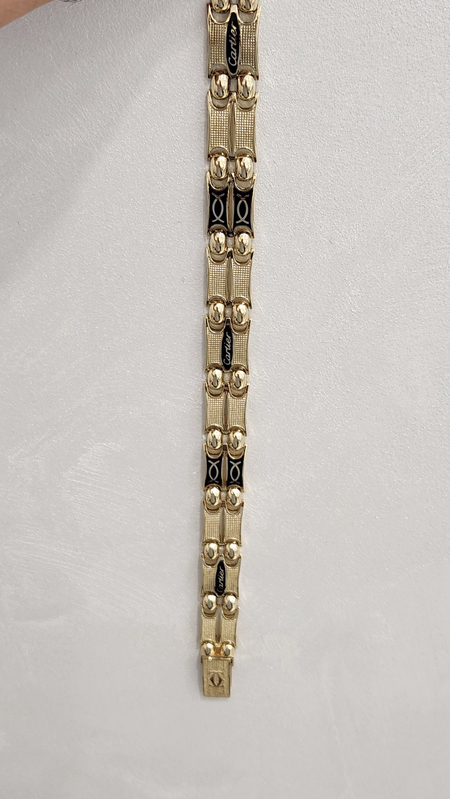 Золотой браслет Cartier