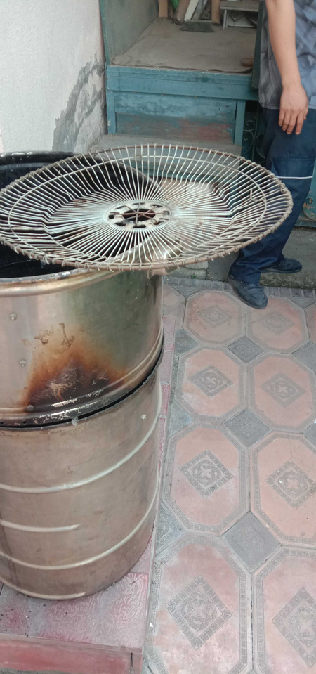Бак из нержавейки для копчения