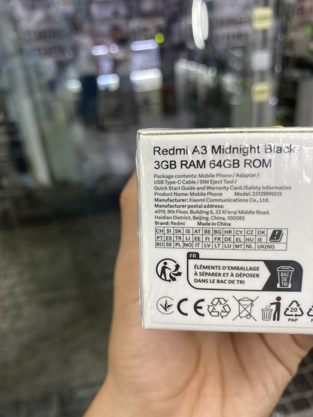 Redmi A3 Global yil kafolat