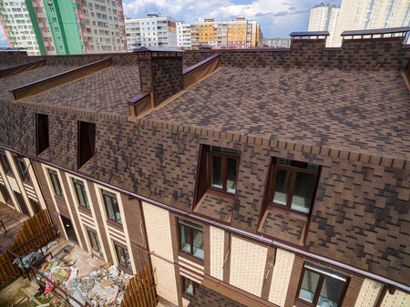 Катепал, многослойная черепица, гибкая черепица от технониколь