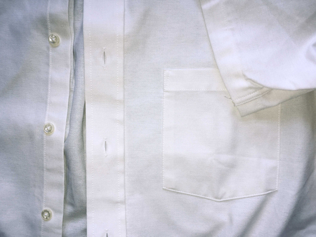 VINTAGE 1996 Made in U.S.A. ARROW® DOVER OXFORD Men's White Shirt — M