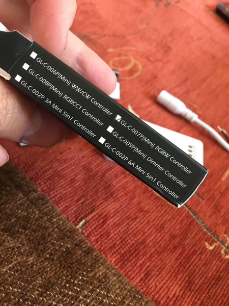 ZigBee управления RGBW лентой