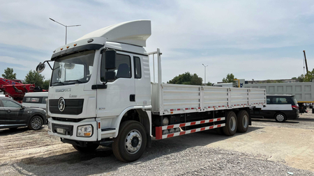 Shacman бортовой фургон 2 оси двигатель Евро 5, 8x4 дизель 20 тонн