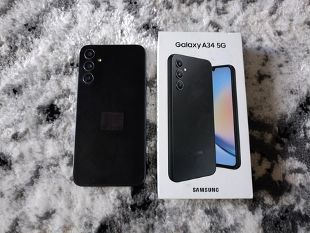 Samsung a34 5 G new
