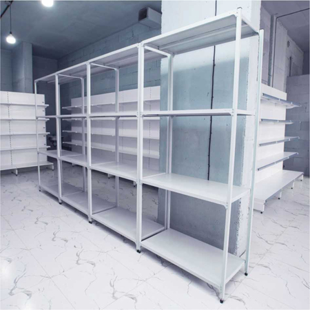 Полочные стеллажи для вашего магазина, офиса savdo tokchalari