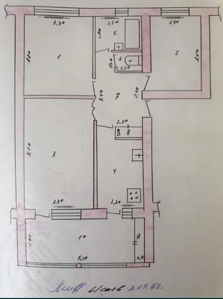 Дархан Продается квартира 3/1/4 77серия, ор-р Тамара Ханум