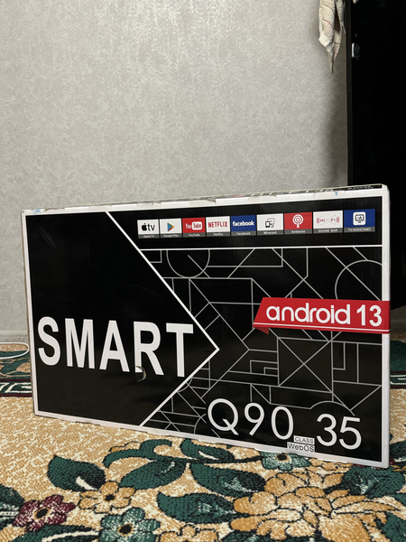 Smart tv q90 35 qled 8k yotube, google, games