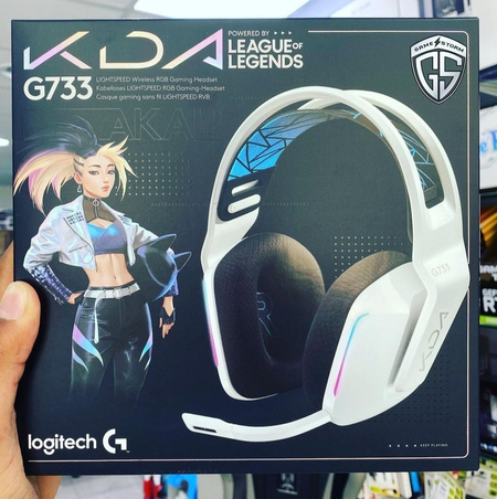 Топ! Logitech G733 KDA Wireless Беспроводные Наушники/Гарнитура