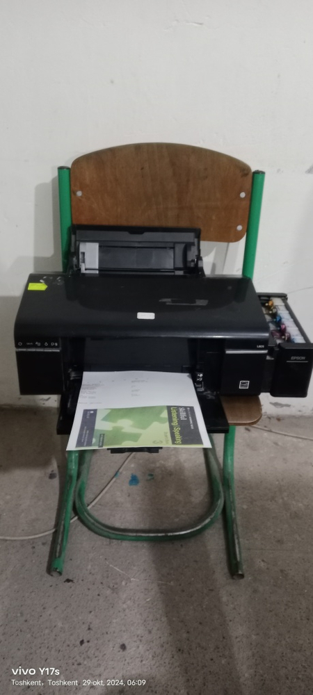 Epson L 805 Printer sotiladi. Juda zoʻr holatda.