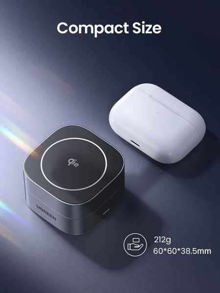 UGREEN 15W Qi2 Certified MagSafe беспроводная зарядка