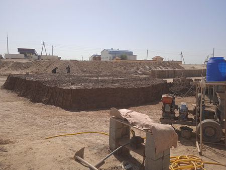 Кам Керпич Станок сатылады Матор редуктор таза