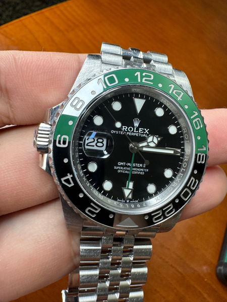 Rolex GMT Master “Sprite” Lefty
