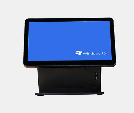 POS моноблок двухсторонний для ресторанов, i3, RAM 4Гб, SSD128Гб, 15.6