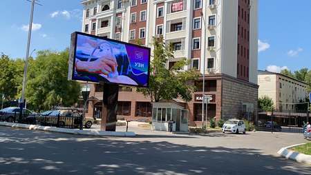 Производство led-экранров, бегущих строк, медиафасадов