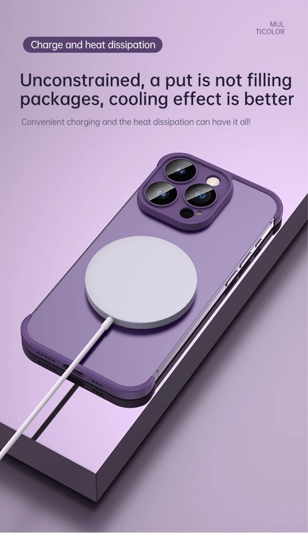 Чехол бампер для iPhone 14 Pro Max Deep Purple
