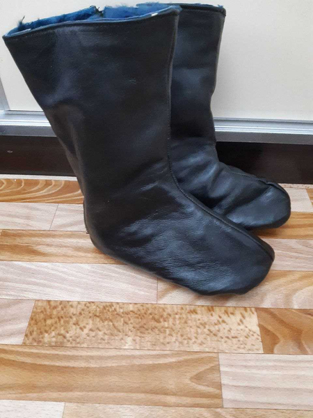 Уги или махси из натуральной кожи