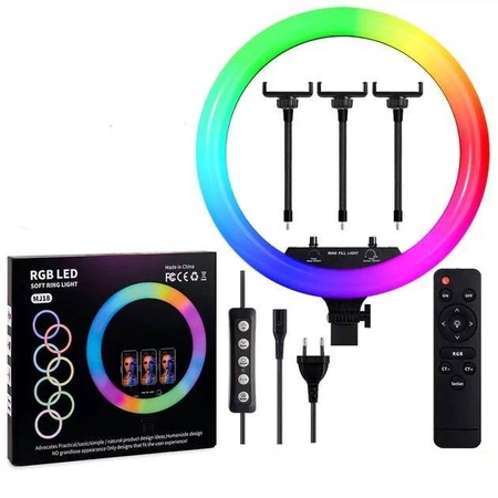 Rgb Lampa shtativ kalsevoy Лампа кольцевая штатив светодиодная