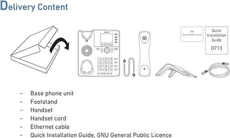 Телефон VoIP/SiP Snom D713 IP Terminal Оптом