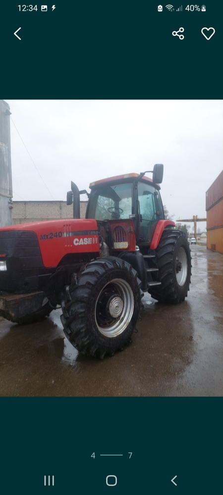 Case MX 240  сотилади йили 2009