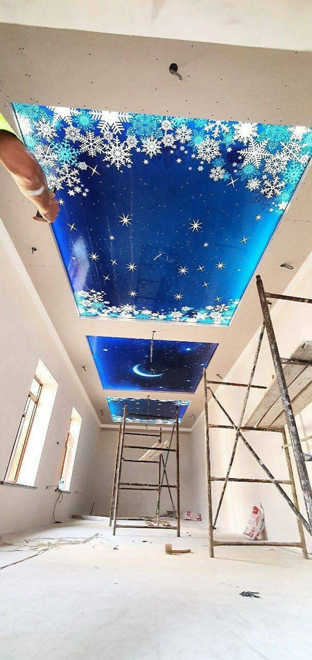 Натяжные потолки _