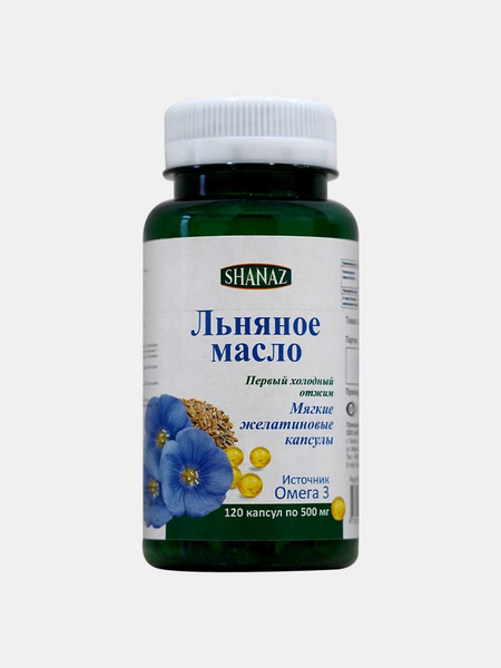 Зиғир ёғи капс (Льняное масло капсул) \\\