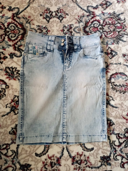 Jinsi yubka Jeans Джинс для женщин