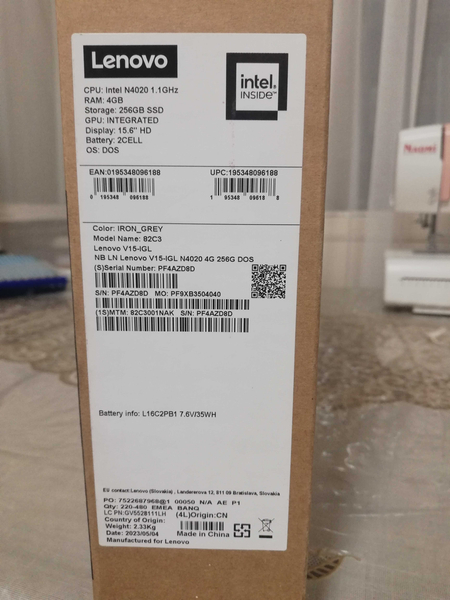 Ноутбук Lenovo новый