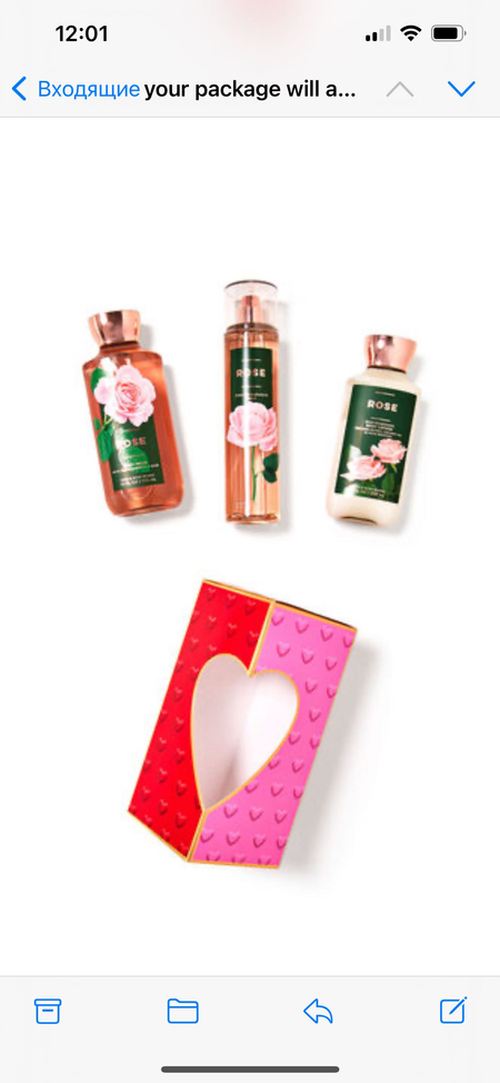 Bath&body works подарочные наборы гель, лосьон и спрей для тела