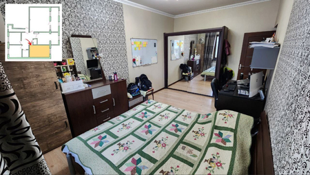 Продается квартира сергели 8а