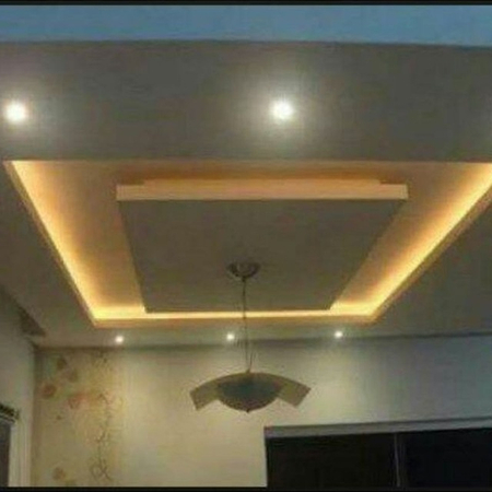 Gipsakarton laminat plastic decor travertine malyarka