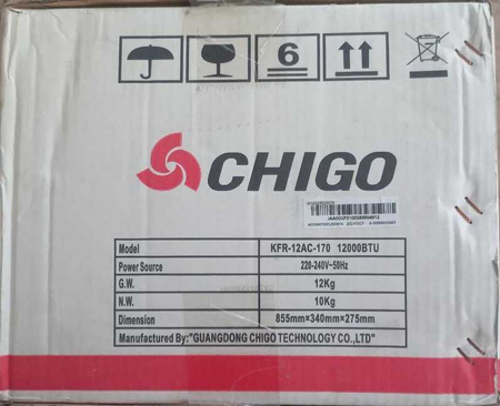 Кондиционер Chigo KFR-12AC-170 LV.Тэн.