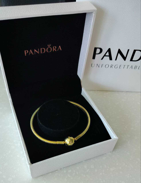 Новый браслет из серебра Pandora