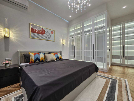 С обстановкой 4/9/10. 100 м2 Центр Real House. Обстановка. Basri Baba