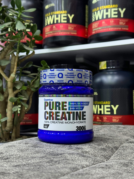 Quamtrax Pure Creatine Monohydrate 100 servings creatine,  креатин.