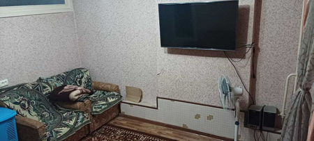 Янгиюль, Ортикова, ор-р ГАИ, 2в3/3/4 кирпич, среднее состояние 50 м²=