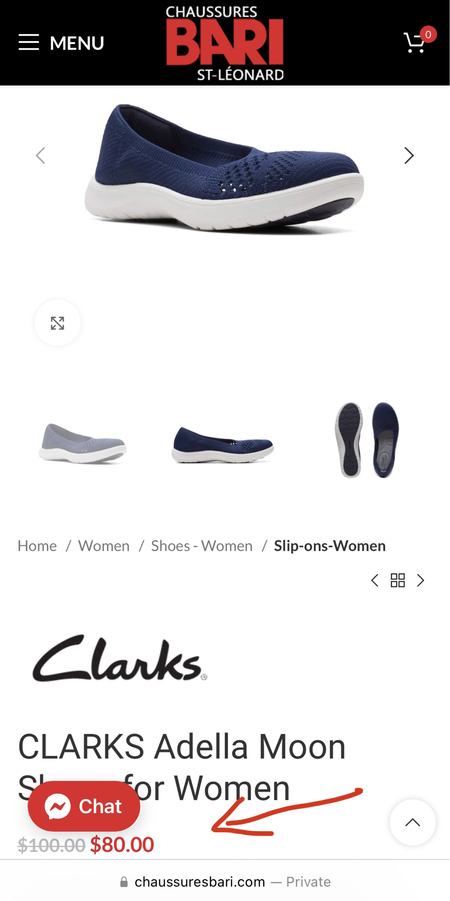 Clarks, Adella Moon. Легкие Слипоны из США. Раз 41