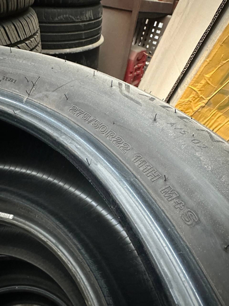 275. 50.  R 22  111H.  M+SБриджстоне Алензо