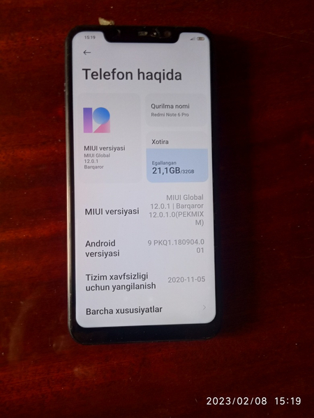 Redmi Note 6 Pro