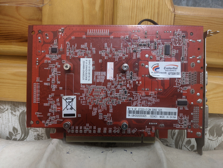 Видеокарта Colorful GeForce GT 220 - 512 MB
