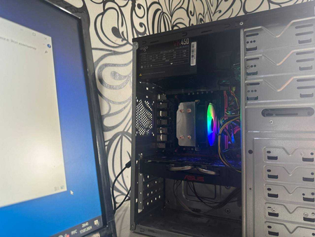 Игровой компьютер с монитором. 10 ядер / 16 gb DDR4/ Rx 470 4gb
