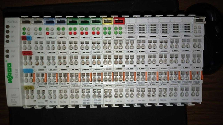 Контроллер WAGO I/O 750-833 PROFIBUS DP (I/O, ПО,кабель, БП).